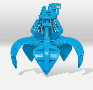 Orange peel grab - MSOG series - MSB corporation - two-rope mechanical ...