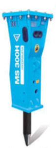 Hydraulic rock breaker - MS 300 - MSB corporation