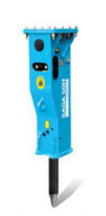 Hydraulic rock breaker - SAGA 50 - MSB corporation