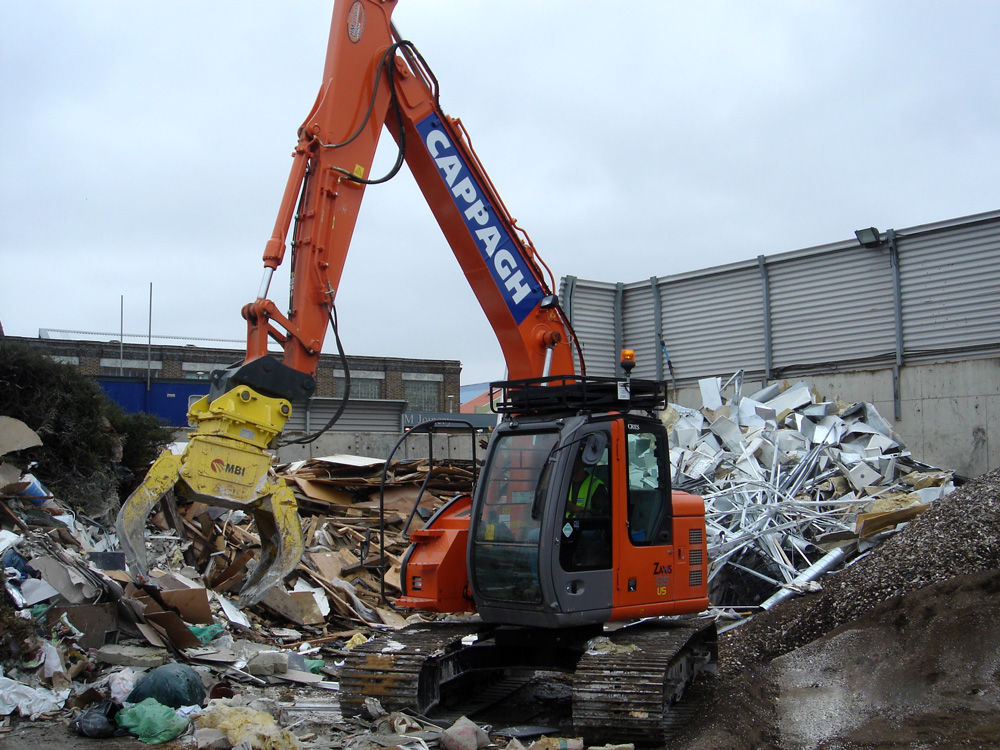 Hydraulic demolition grapple / for excavators - GR series ...