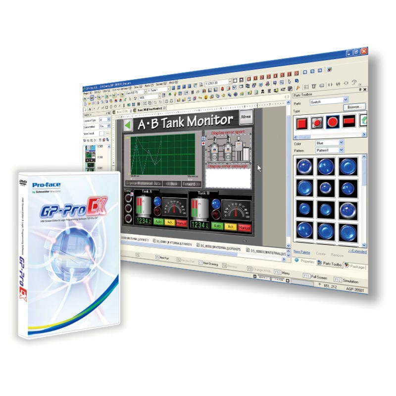 Programming software - GP-Pro EX - Pro-face - development / HMI ...