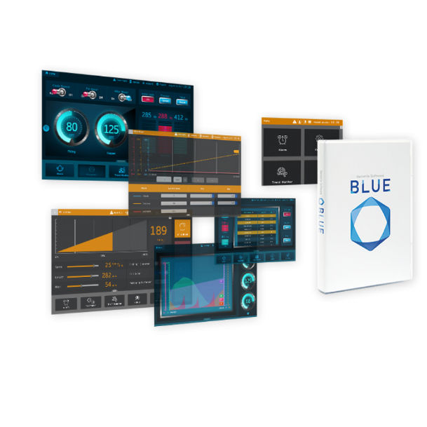 Management software - Blue series - Pro-face - design