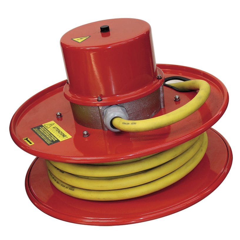 Electric cable reel - RM - D.R. Italia s.r.l. - spring rewind / for ...