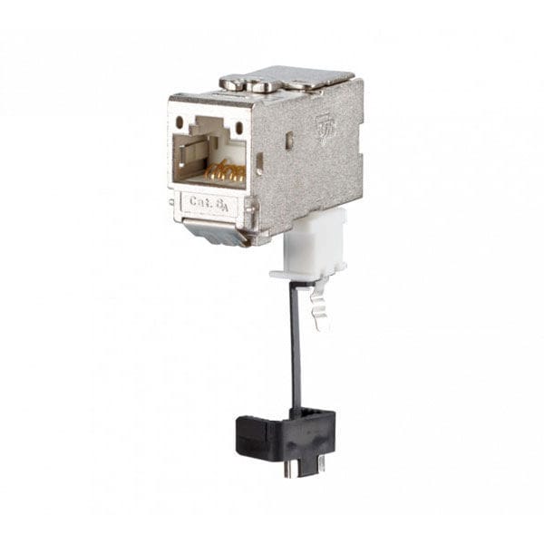 Data connector - C6Amodul - METZ CONNECT - jack / RJ45 / elbow