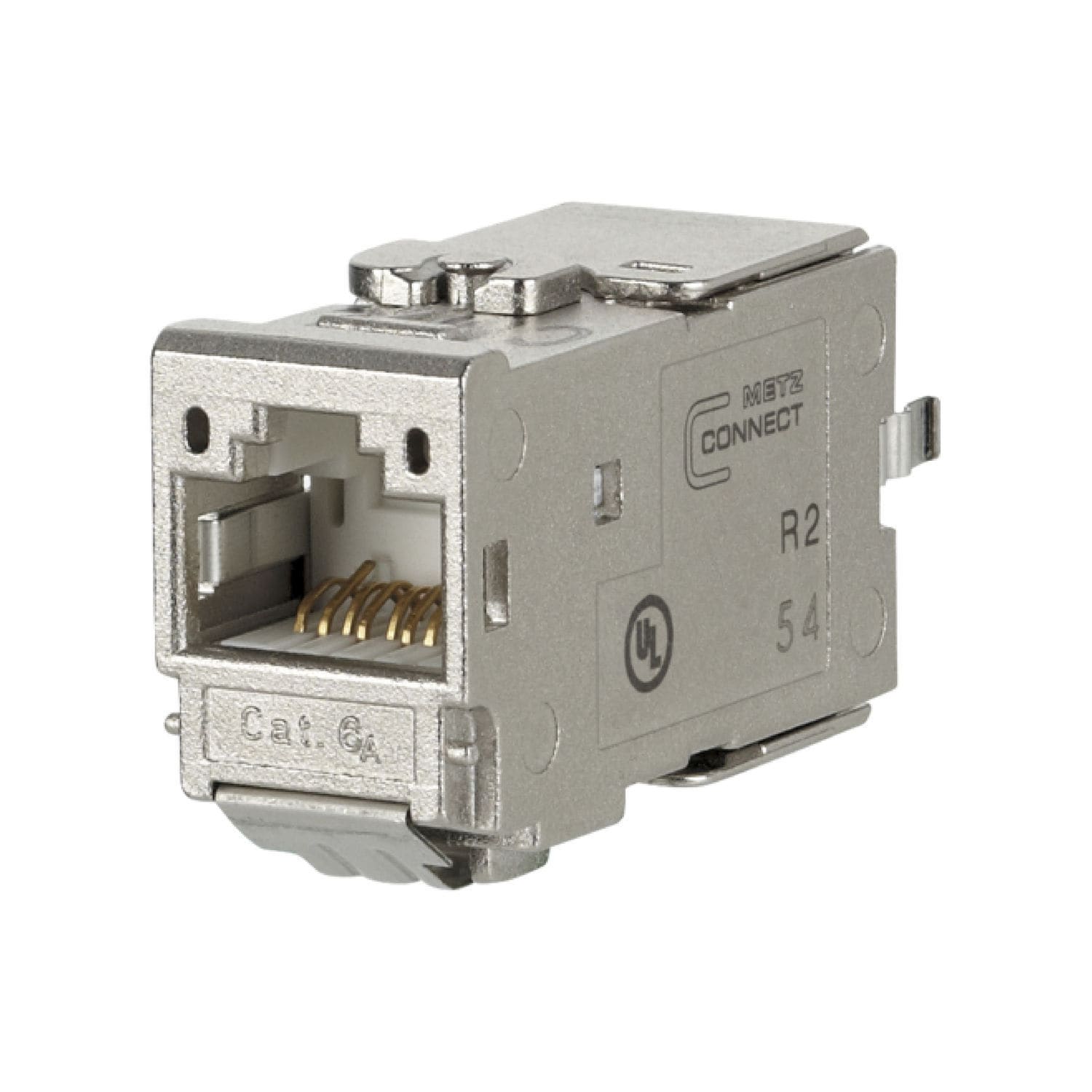 Data connector - C6Amodul - METZ CONNECT - RJ45 / female / die-cast zinc