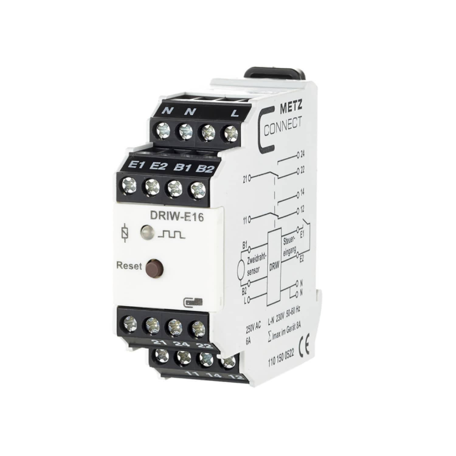 Speed monitoring relay - DRIW-E16, 230 V - METZ CONNECT - AC
