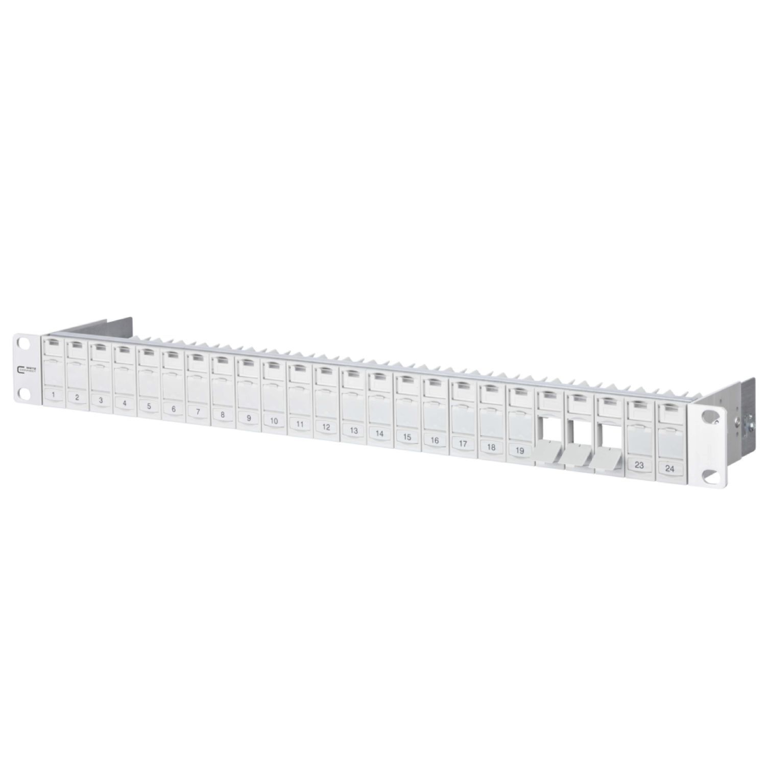 19" patch panel - 130920-00-E-90 - METZ CONNECT