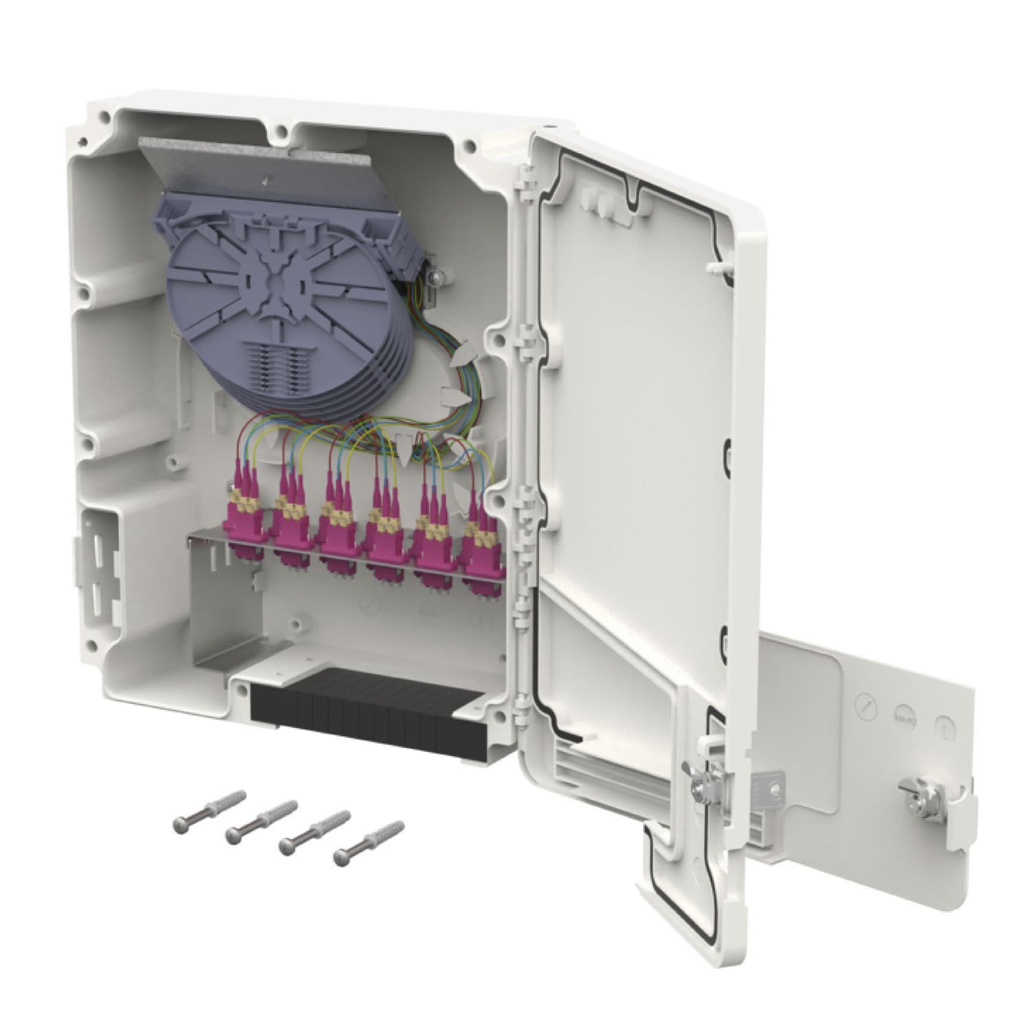 Fiber optics distributor - 15036C77512-E - METZ CONNECT - IP54