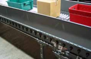 Roller conveyor - E-Z Set™ Live - Intelligrated - horizontal ...