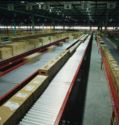 Roller conveyor - IntelliQ® ZoneFlex™ - Intelligrated - horizontal ...