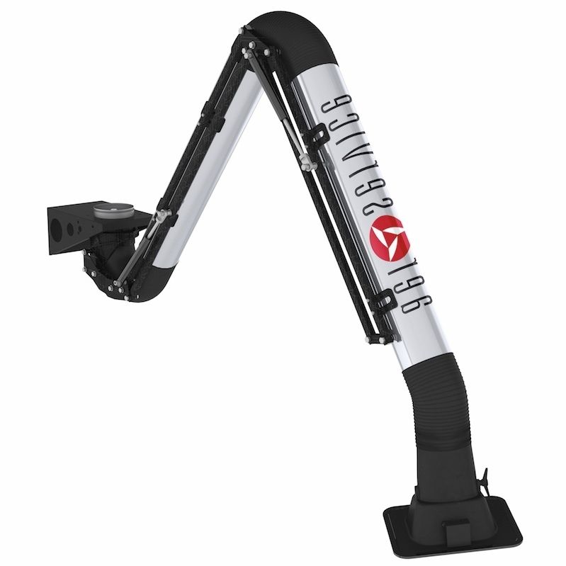 Fixed extraction arm - ARMOTECH - AERSERVICE EQUIPMENTS SRL - wall ...