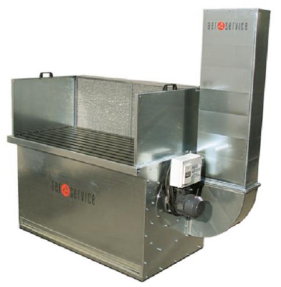 Grinding process downdraft table - BAZ - AERSERVICE EQUIPMENTS SRL ...