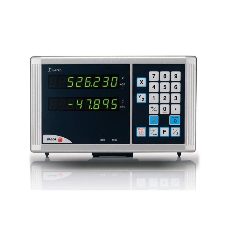 Position indicator - DRO 20i E - FAGOR - digital / LED / panel-mount