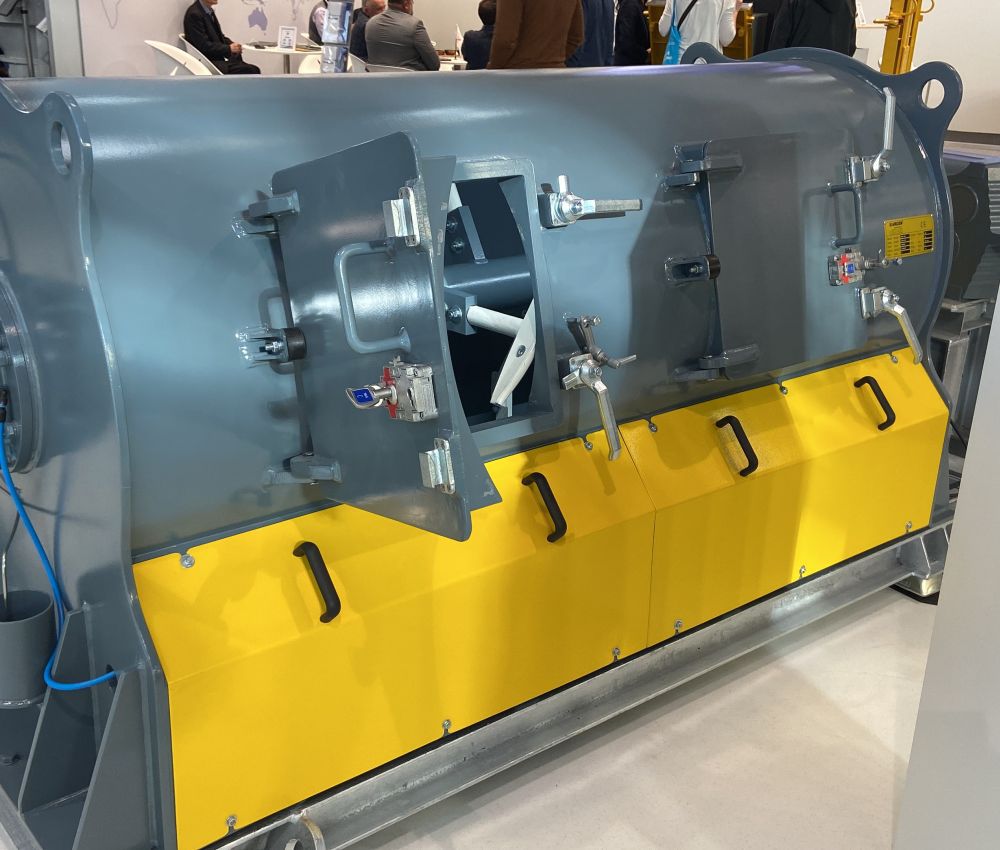 Hydraulic mortar mill - MEH - ARCEN ENGENHARIA, S.A. - horizontal ...