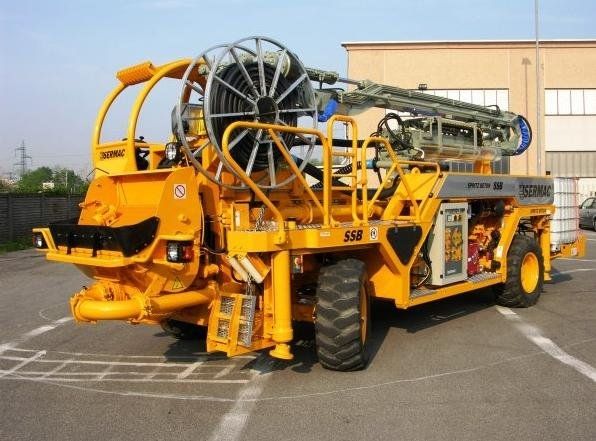 Tunnel concrete pump - SSB-2T15N - SERMAC S.p.A.