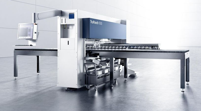 CNC punching machine - TruPunch 1000 (S19) - TRUMPF machines & systems ...