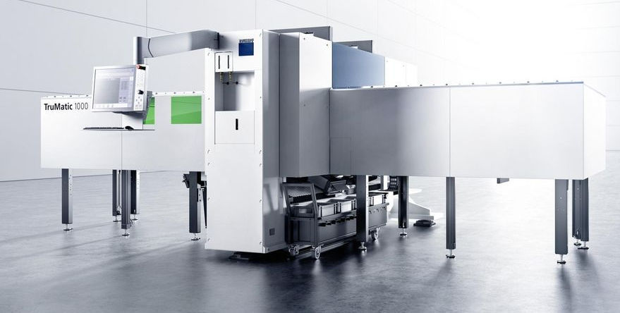Hole punch cutting machine - TruMatic 1000 - TRUMPF machines & systems ...