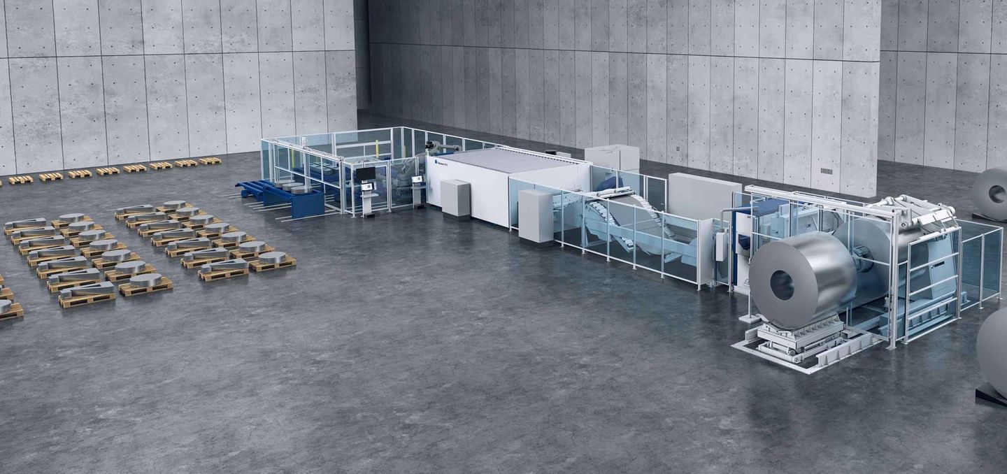 Coil cutting machine - TruLaser 8000 - TRUMPF machines & systems - 2D ...