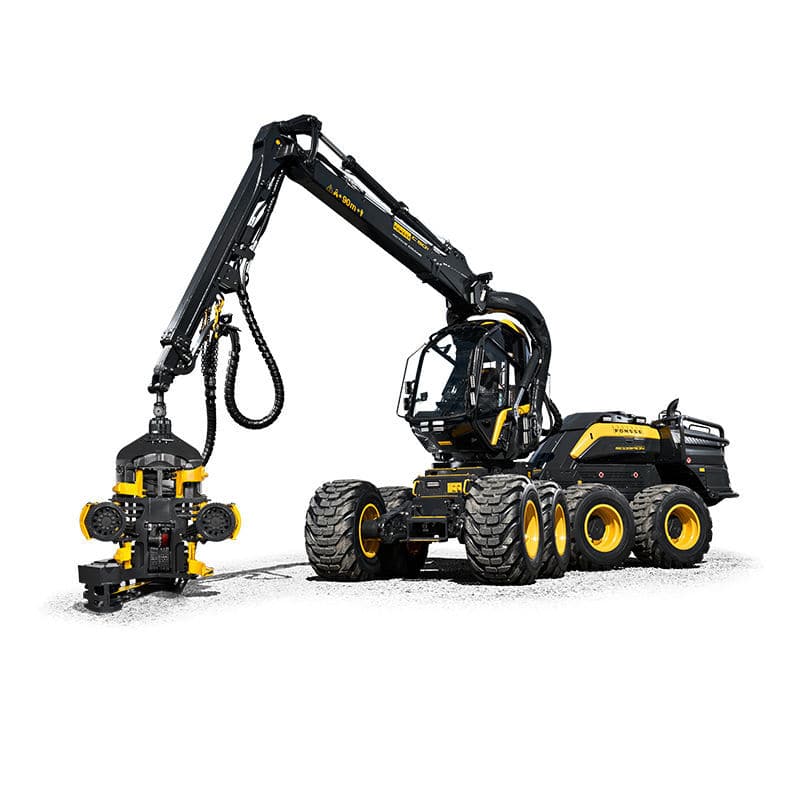 Rubber-tired forestry harvester - SCORPION GIANT - PONSSE