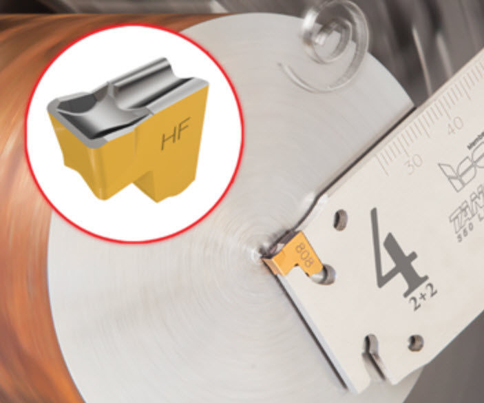 Grooving cutting insert - TANG-GRIP - ISCAR Tools - carbide / for steel