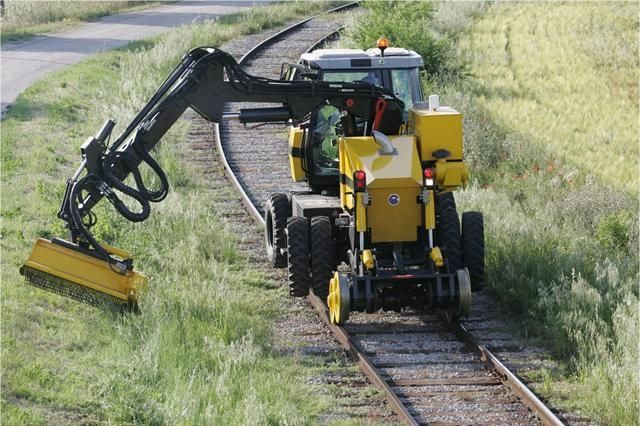Verge mower mulcher - 300RR - UNAC - for railroad networks