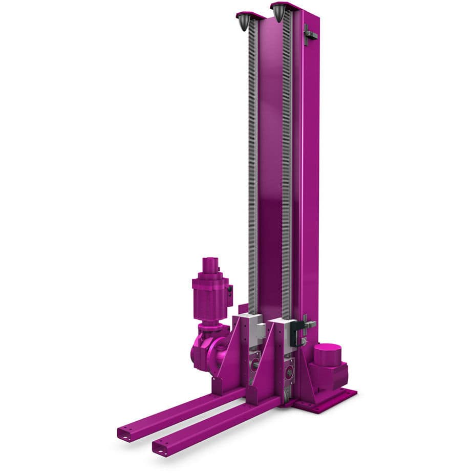 Lifting column for medical applications - LEANTECHNIK AG - heavy-duty