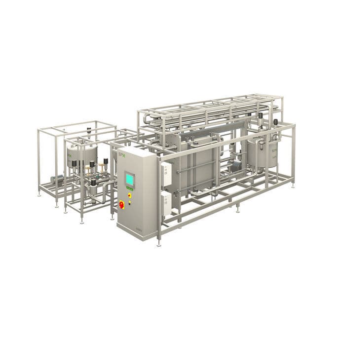 Milk pasteurizer - FX - APV - automatic / continuous