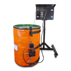 Custom heating jacket - 200L - LMK Thermosafe Ltd - ATEX / silicone