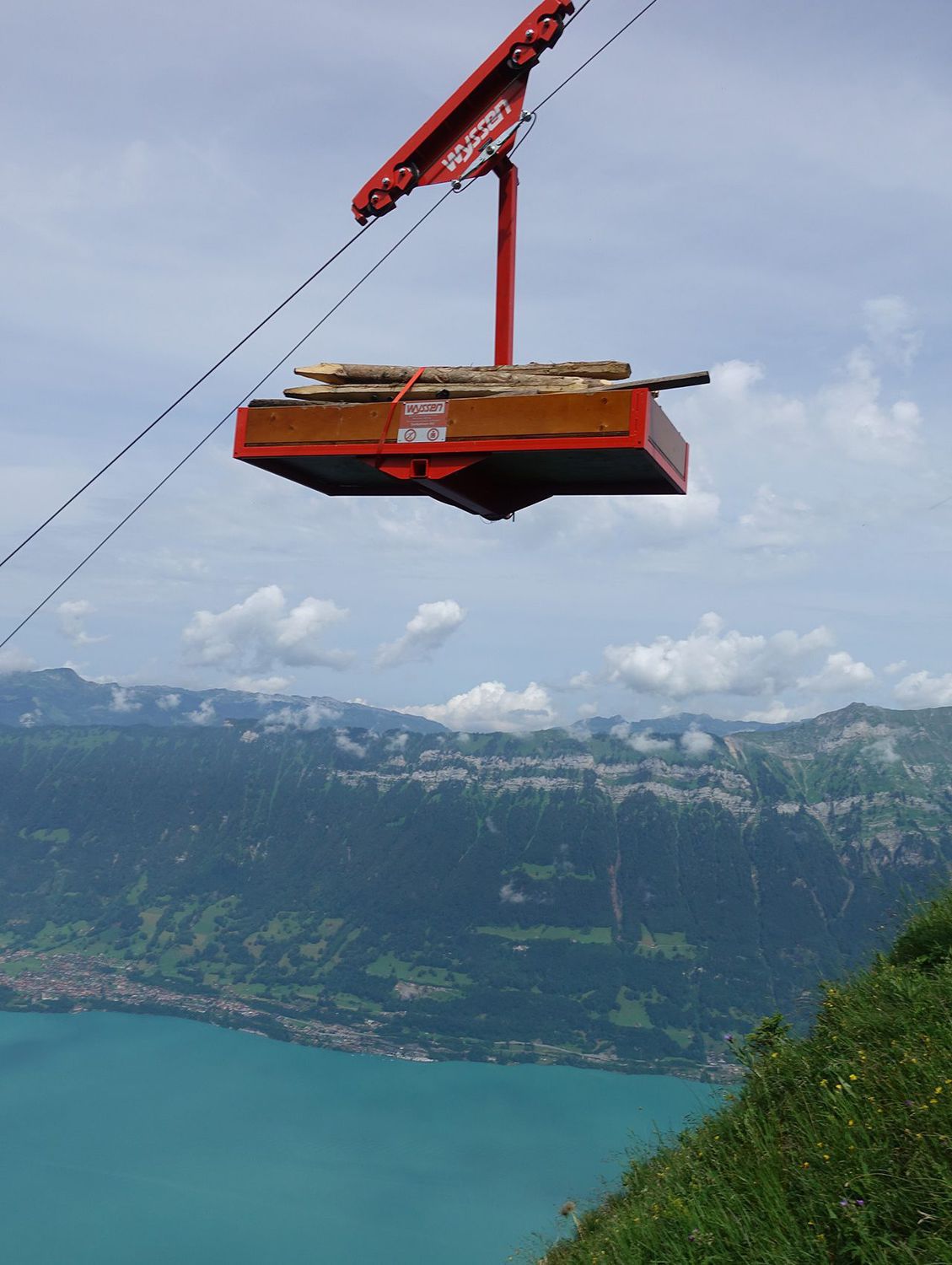 Motorized carriage - Wyssen Seilbahnen AG - for cable transport