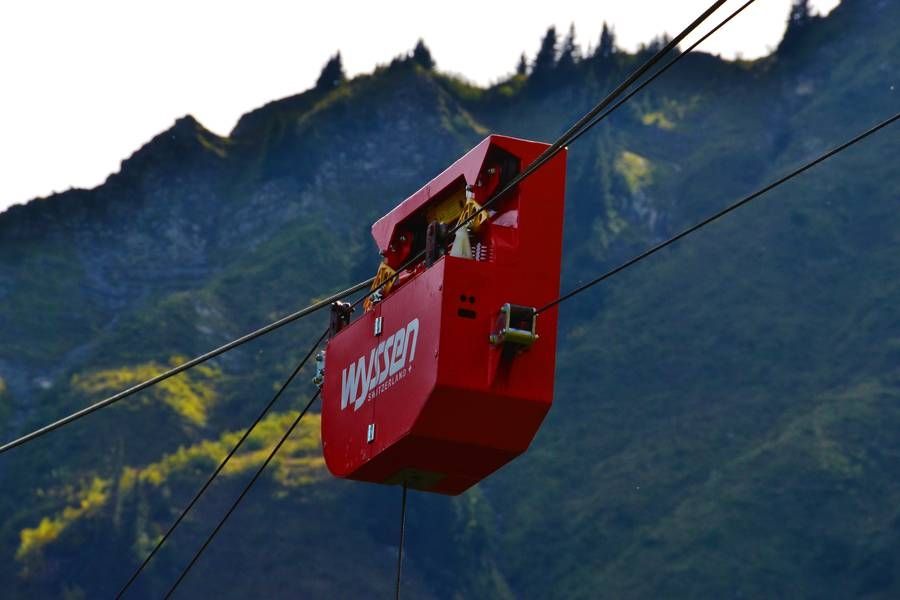 Cable transport carriage - UNIVERSAL - Wyssen Seilbahnen AG