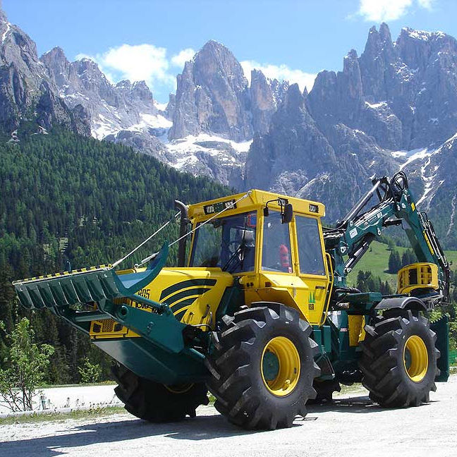 Forestry skidder - HSM 805 - HSM - Hohenloher Spezial-Maschinenbau GmbH ...