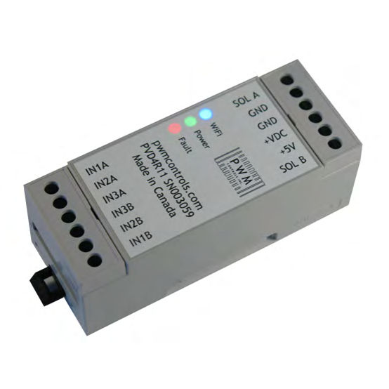 Proportional valve controller - PVD4 R11 - PWM Controls Inc. - digital