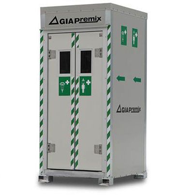 Decontamination booth - 820876K - GIA Premix AB - for hazardous areas