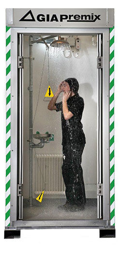 Decontamination booth - 820876K - GIA Premix AB - for hazardous areas