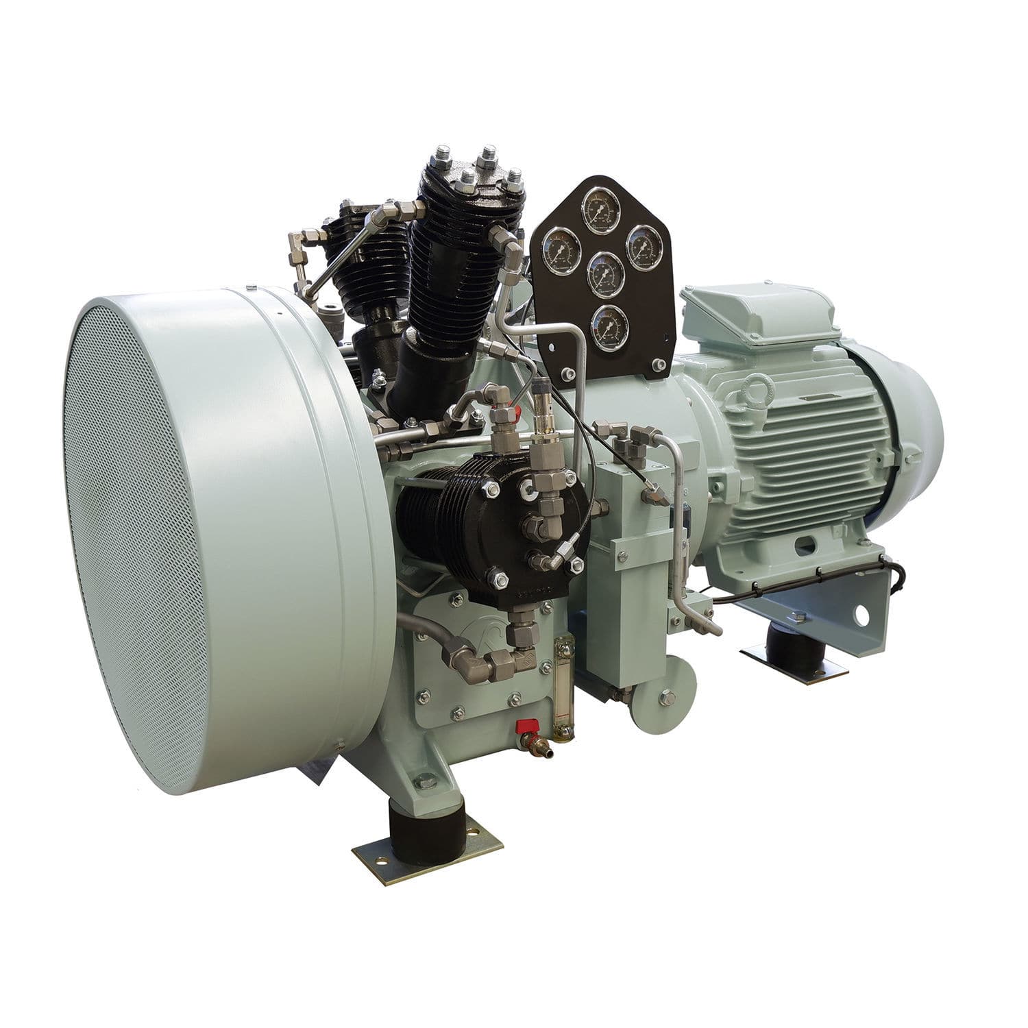 Piston compressor - HURRICANE - J.P. Sauer & Sohn Maschinenbau GmbH ...