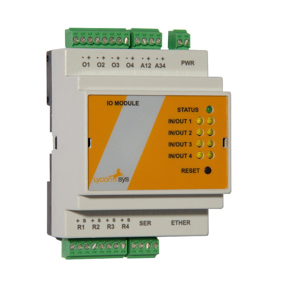 Digital I/O module - LyconSys GmbH & Co.KG - analog / Ethernet / Modbus TCP