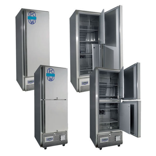 Vertical freezer - KBPF-PP series - KW - laboratory / stainless steel ...