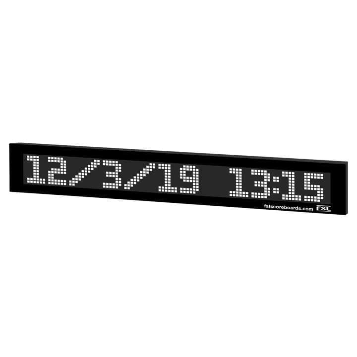 Numeric display - FSL Electronics - time date temperature / time code