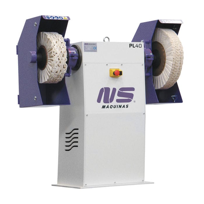 Metal grinding polishing machine - PL40 - NS Máquinas Industriais - belt