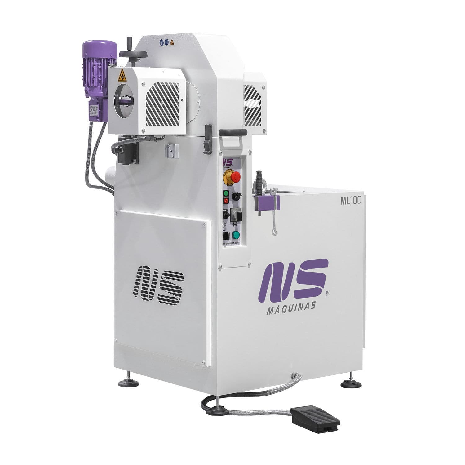 Round tube polishing machine - ML100 - NS Máquinas Industriais - for ...