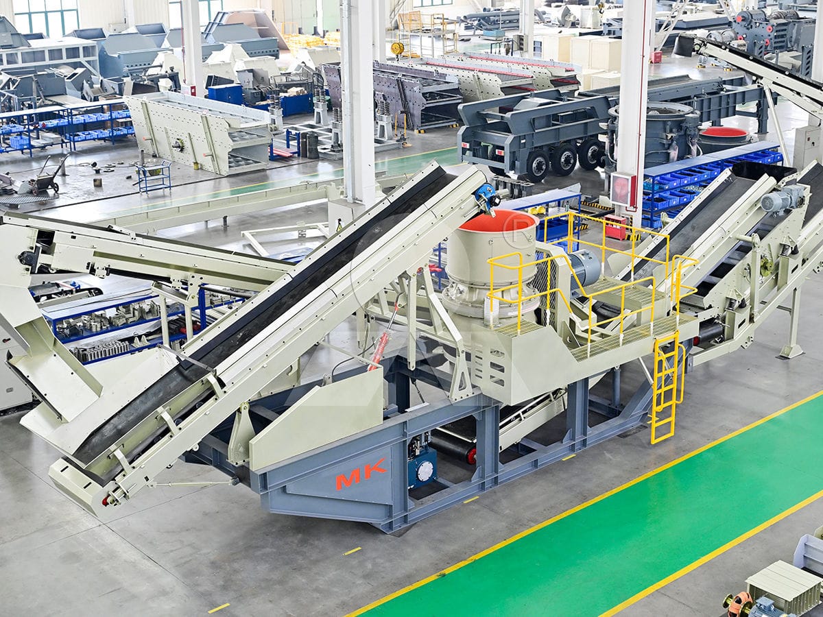 Secondary crushing and screening plant - MK300H - Henan LIMING Heavy ...
