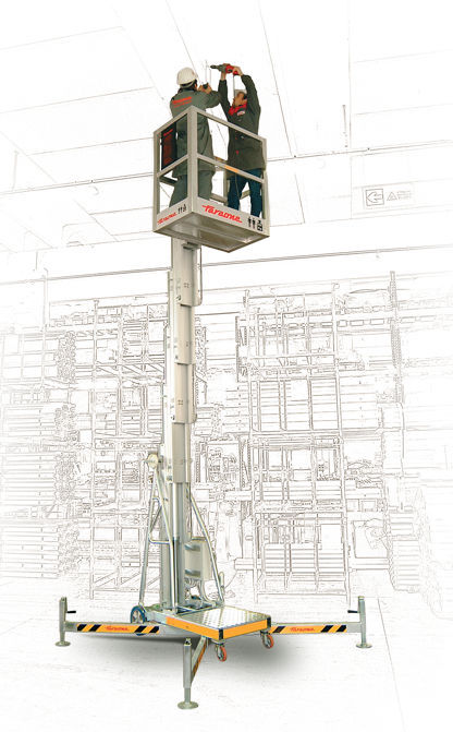 Self-propelled mast boom lift - ZP 200 - Faraone Industrie Spa ...