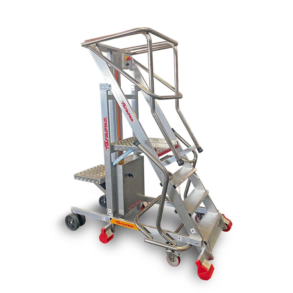 Aluminum ladder - PICK - Faraone Industrie Spa - platform / mobile ...