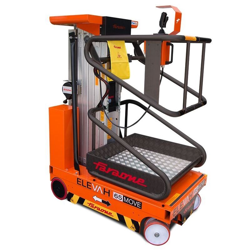 Self-propelled mast boom lift - 65 Move - Faraone Industrie Spa ...