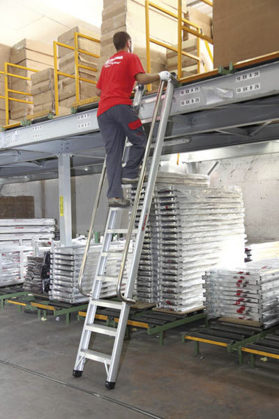 Anodized aluminum ladder - SELLA - Faraone Industrie Spa - single / for ...