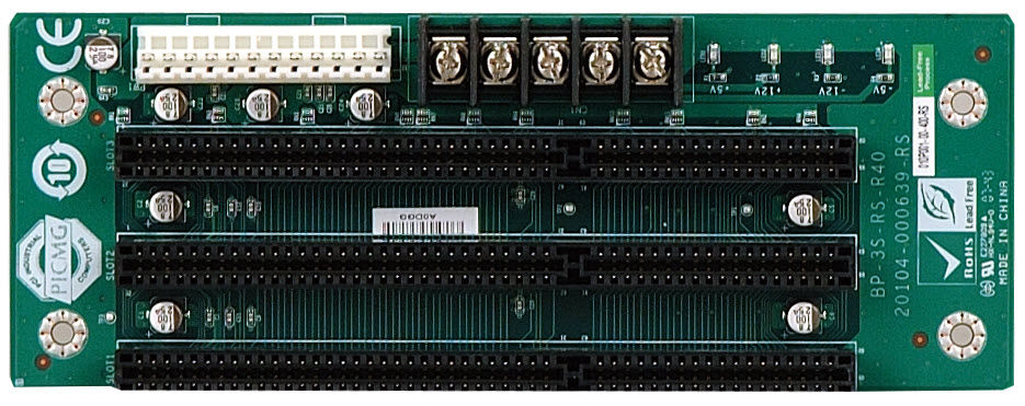 ISA backplane - BP-3S-RS - IEI INTEGRATION - 1-5 slots / half-size