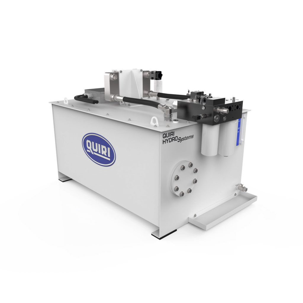 Electrically-powered hydraulic power unit - HPU - QUIRI - compact / low ...