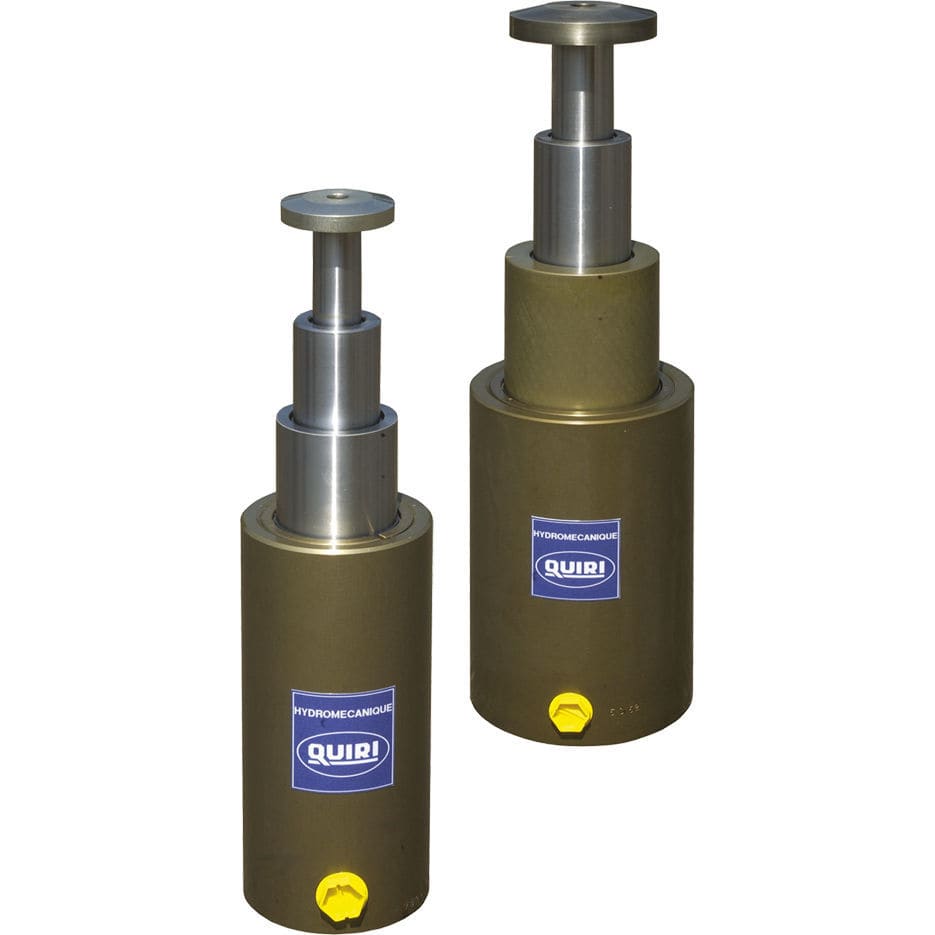 Hydraulic cylinder - SLT - QUIRI - piston / single-acting / light alloy