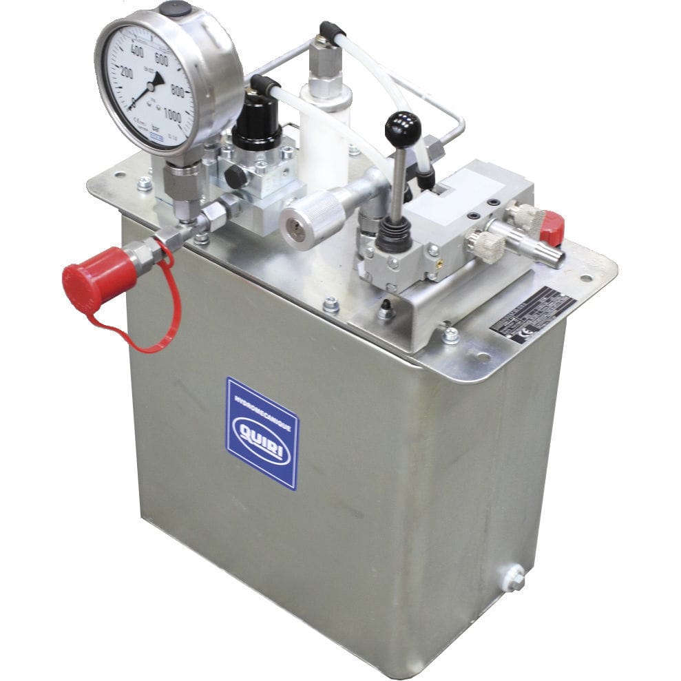 Air-operated hydraulic pump - PHP 7 series - QUIRI - piston / for ...