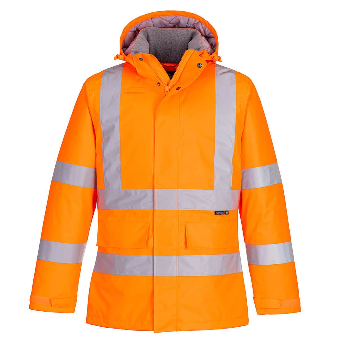 High-visibility jacket - EC60 series - Portwest Clothing Ltd - work / cold weather / waterproof